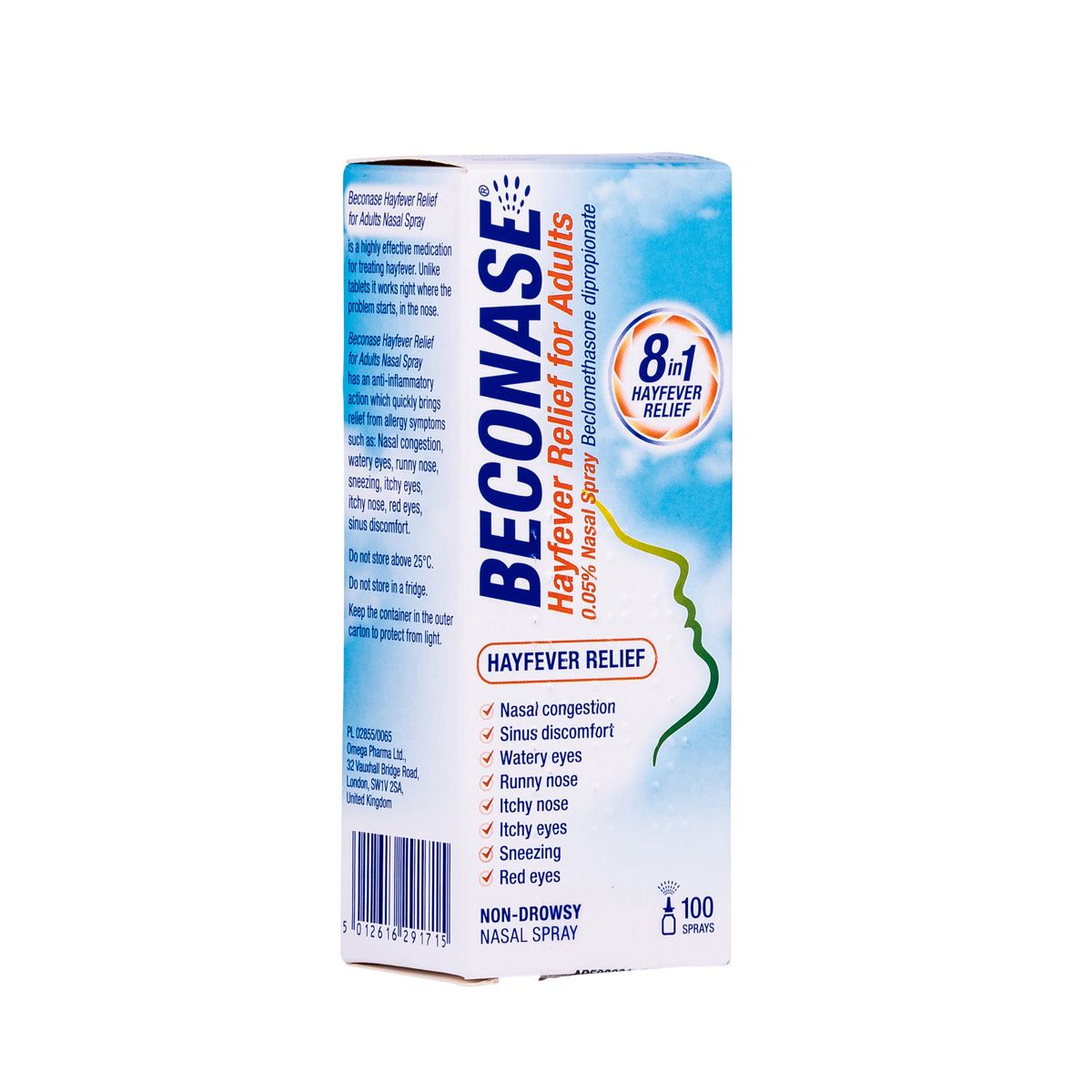 Buy Beconase Hayfever Nasal Spray | Beclomethasone Dipropionate Nasal ...