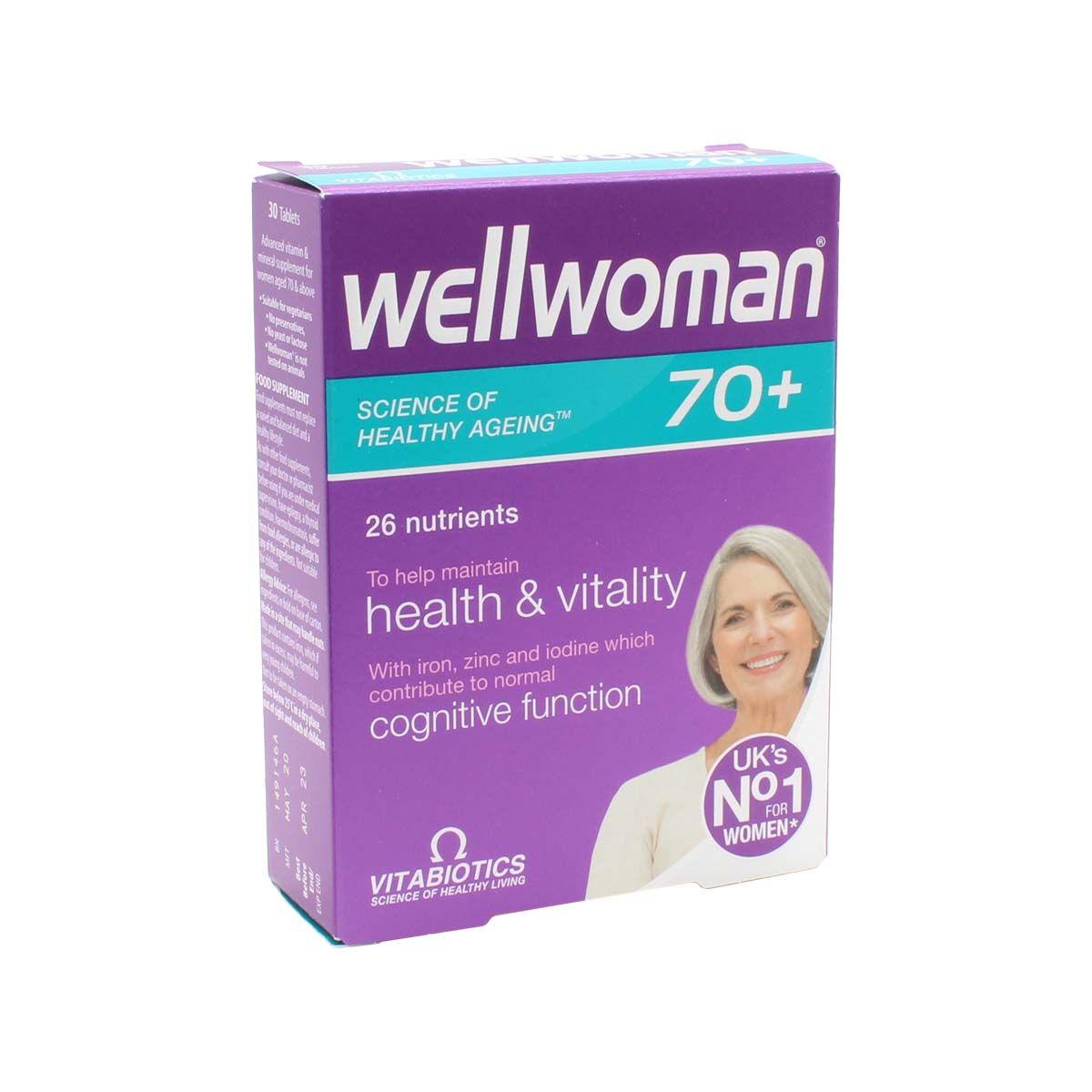 Buy Wellwoman 70+ Tablets - 30 Tablets Online - UK Meds