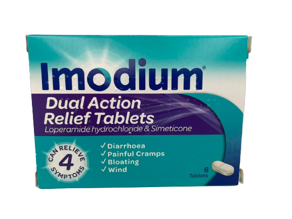 Buy Imodium Dual Action online - tablets from 99p each | UK Meds