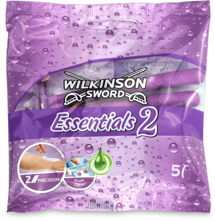 Buy Wilkinson Sword Essentials 2 Women's Disposable Razors 5 Pack ...